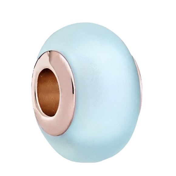 Linx | Jewelry | Linx Rose Gold Pastel Frosted Murano Glass Beads ...